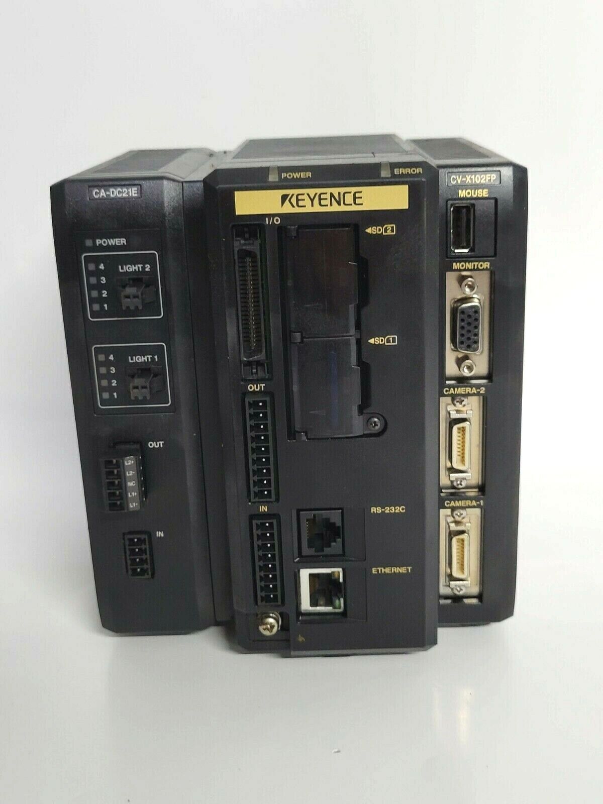 Keyence CV-X102FP/CA-DC21E Visual System Controller – MKB Liquidators