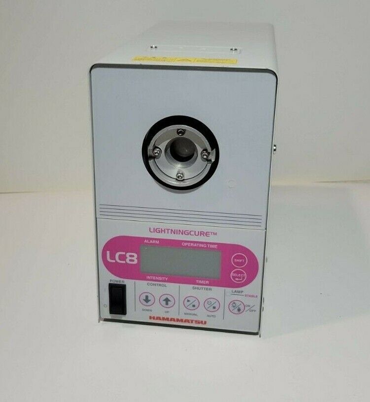 Hamamatsu Lightning Cure LC8 UV Spot Lightsource – MKB Liquidators